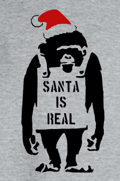 Santa is Real Banksy Money Christmas Jumper – Hallion Clothing