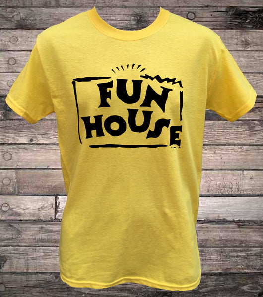 1990s Fun House 90s Party Fancy Dress T-Shirt – Hallion Clothing
